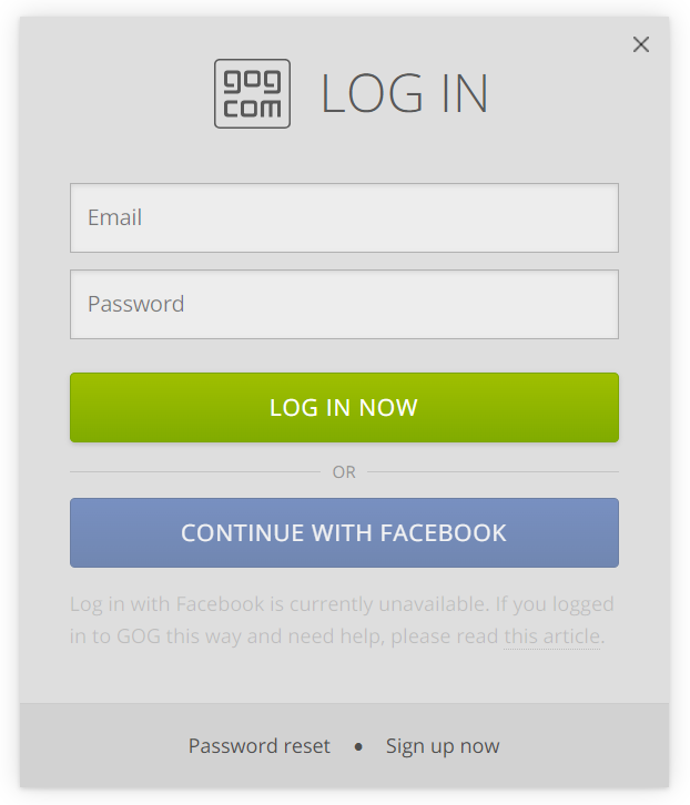 GOG Keyless Activation Instructions – Fanatical.com Customer Services