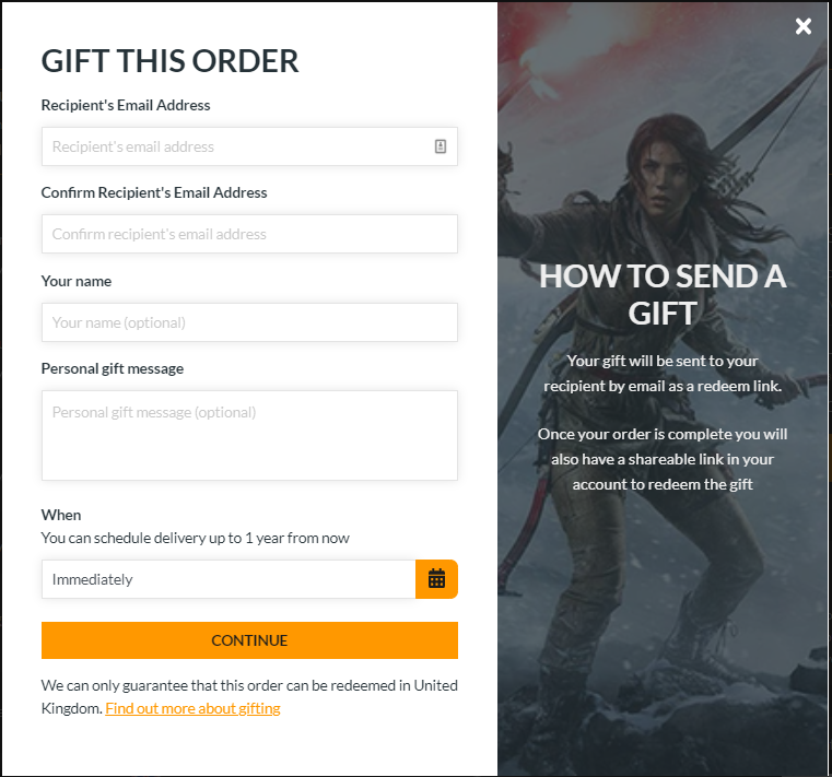 How to gift a fanatical.com order – Fanatical.com Customer Services