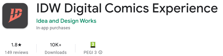 Activating IDW Digital Comics Experience keys – Fanatical.com Customer Services